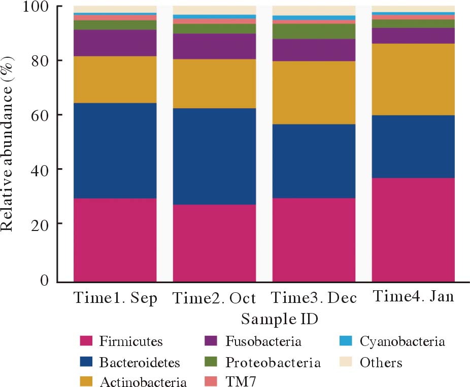 长远航人员咽部菌群分布特征
